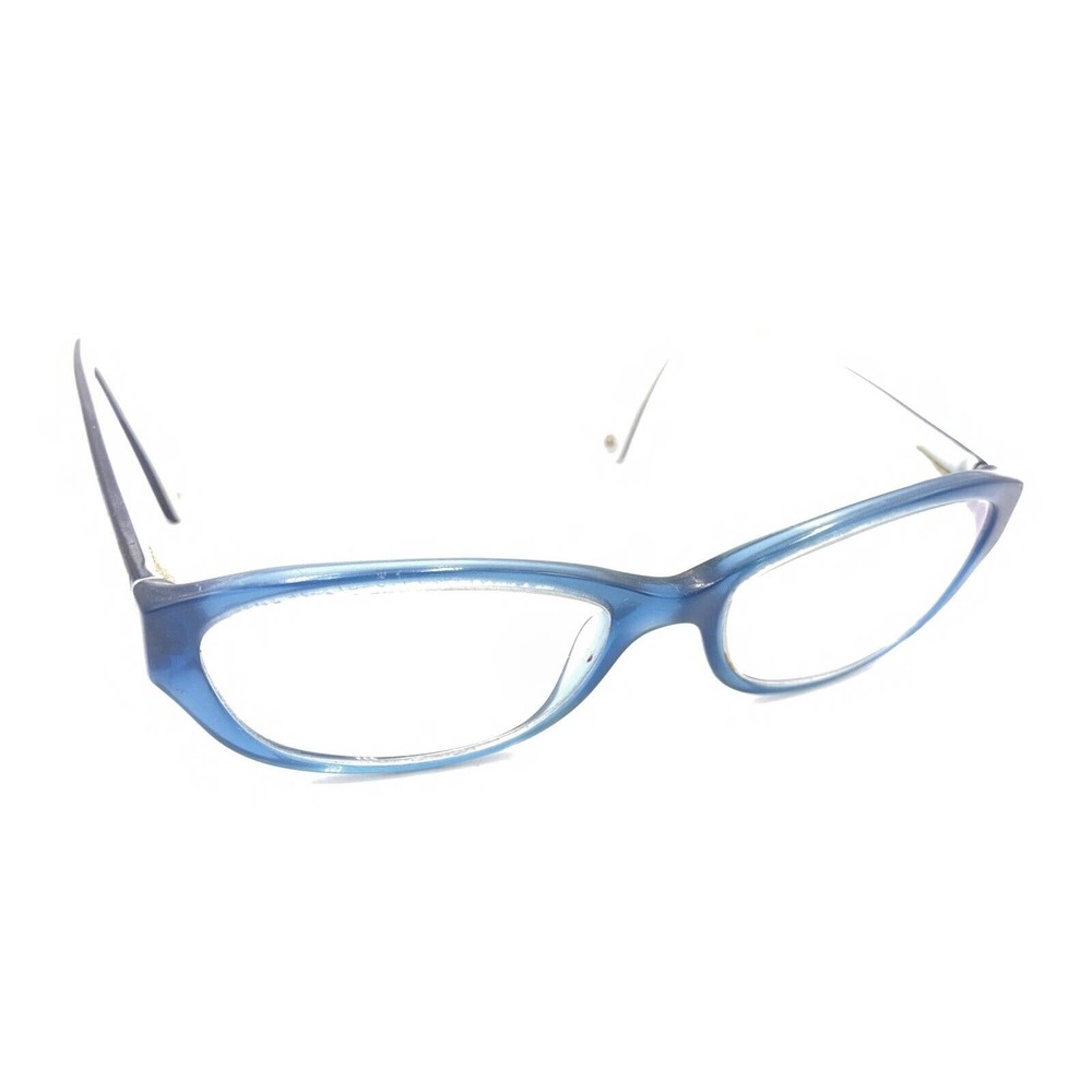 Coach Translucent Clear Blue Oval Eyeglasses Frames 5… - Gem